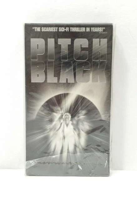 PITCH BLACK (VHS, 2000) Tape Movie Film Vin Diesel - Tested and It ...