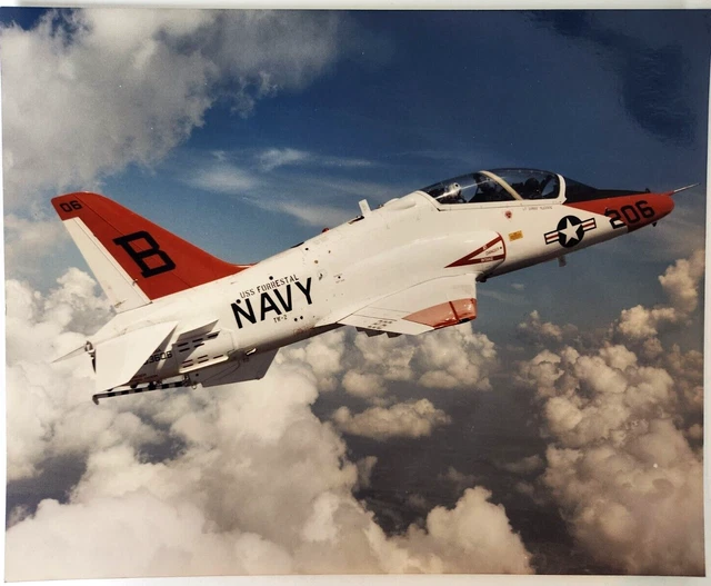 MCDONNELL DOUGLAS USS Forrestal T45A Goshawk Jets 1993 Photograph $16. ...