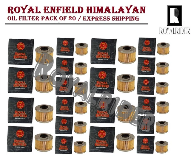 ROYAL ENFIELD HIMALAYAN Oil Filter Pack Of 20 $77.49 - PicClick CA