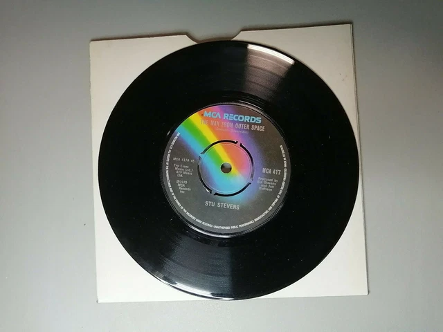 STU STEVENS - The Man From Outer Space - Dossier vinyle 7 - I1177z EUR ...