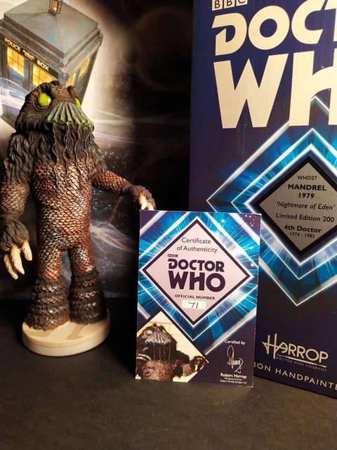 DOCTOR WHO ROBERT Harrop Mandrel 71/200 Only Opened To Photograph Mib £ ...