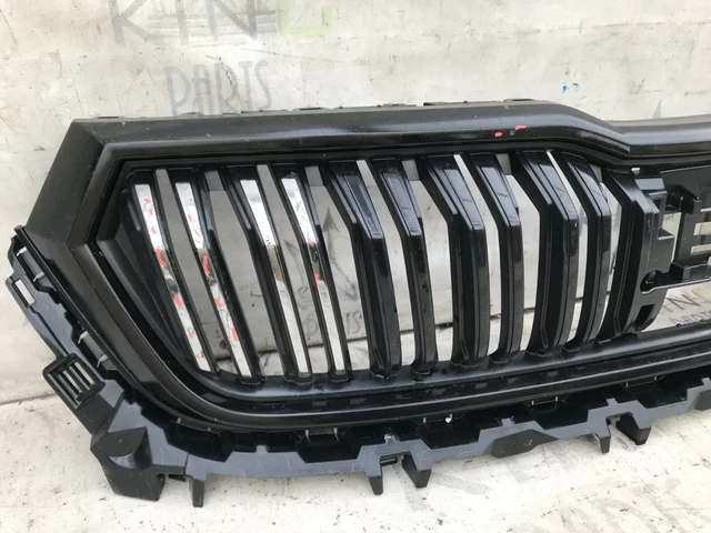 SKODA KODIAQ FACELIFT 2021-On Front Bumper Radiator Grill Grille ...