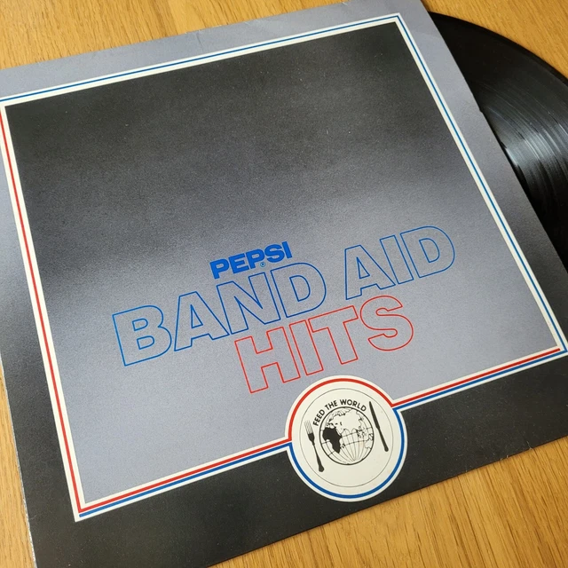 PEPSI - BAND Aid Hits 12” Vinyl Compilation Album LP 1985 PBR 0079 Near ...