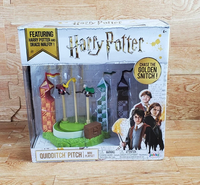 HARRY POTTER QUIDDITCH PITCH ARENA Harry & Draco Malfoy Chase The ...