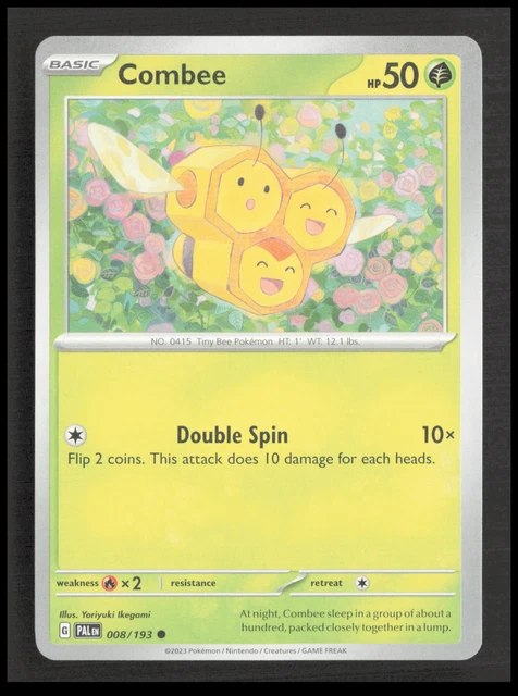 COMBEE 008/193 COMMON SV02: Paldea Evolved Pokemon tcg Card CB-1-3-C-40 ...