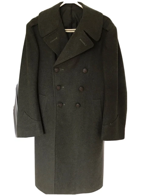 VINTAGE WWII USMC Wool Overcoat $100.00 - PicClick CA