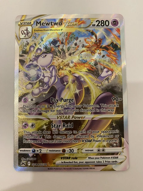 POKÉMON TCG MEWTWO VSTAR Crown Zenith: Galarian Gallery GG44/GG70 NM ...