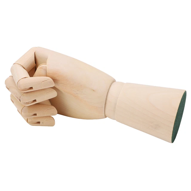 WOODEN HAND ROTATION Joint Hand Model Various Shapes Wooden Mannequin ...