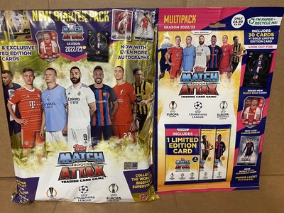 MATCH ATTAX 2022/2023 – Champions 1 Starter Folder Pack 1 Multipack ...
