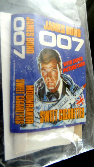JAMES BOND 007 Moonraker Alma 1979 Sweet Cigarettes With Insert ...