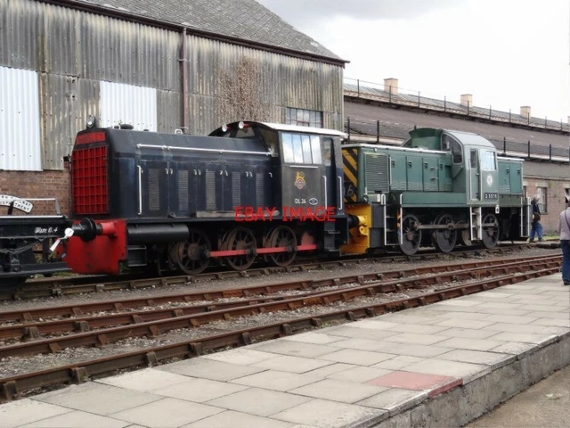 PHOTO DIDCOT 2014 1957 Hunslet 0-6-0 Diesel Shunter Dl26 And Br Class ...