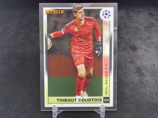 CARTE DE BASE Thibaut Courtois 2022-23 Topps Merlin Chrome Ucl #117 ...