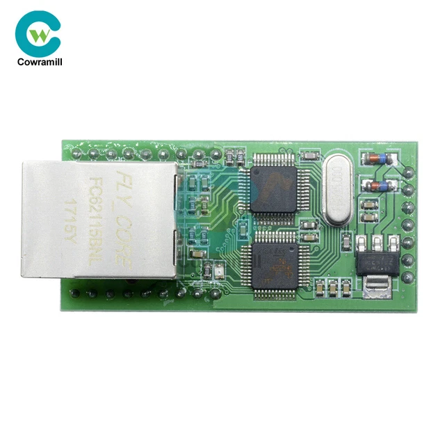 Ethernet To Ttl Rs232 Serial Ttl To Tcp Ip Rj45 Converter Transmission Module 21 82 Picclick Au