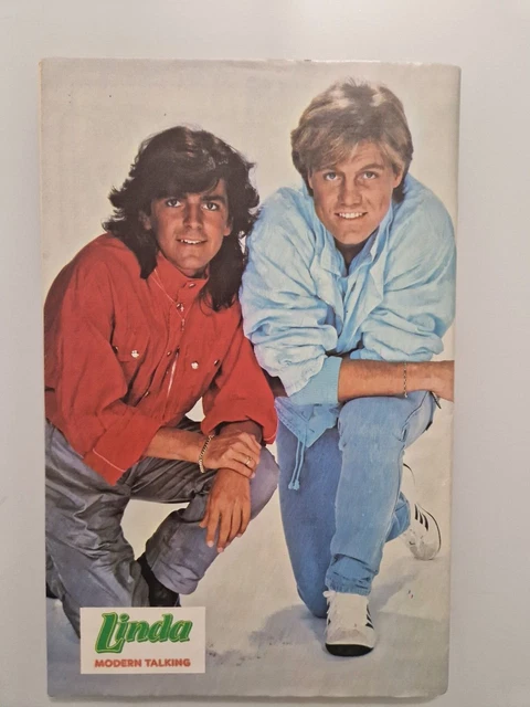 MODERN TALKING / Anna B - A very rare poster Sweden 1986 (Full Magazine ...