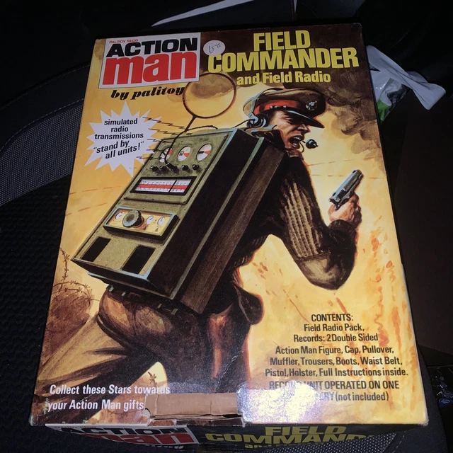 VINTAGE PALITOY ACTION Man Field Commander BOX ONLY £44.95 - PicClick UK
