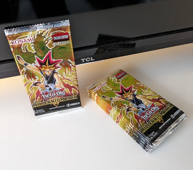 YU-GI-OH - MILLENNIUM PACK BOOSTER x 10 - 1ST EDITION - SEALED EUR 73 ...