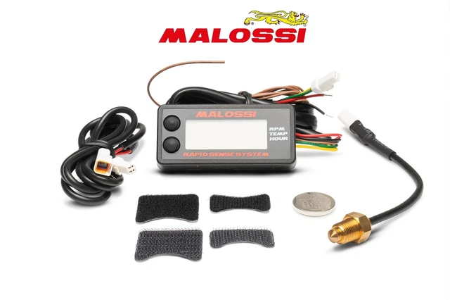 INSTRUMENTATION COMPTER HEURES / RPM / Temp Moteur MALOSSI Mvr 50 ...