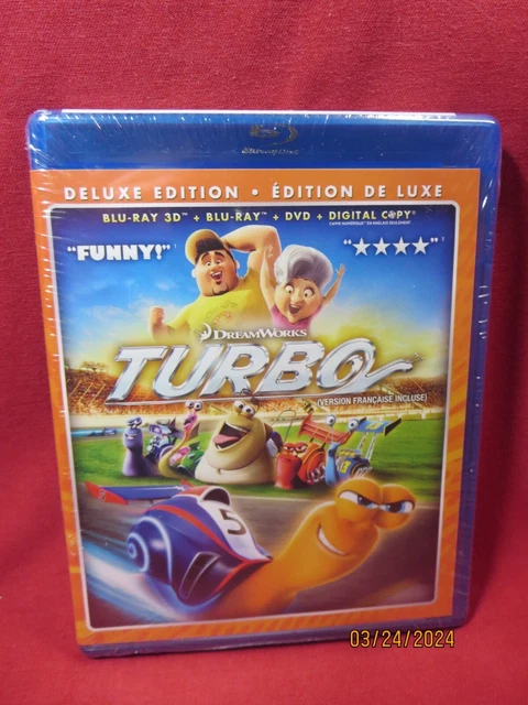TURBO (BLU-RAY/DVD, 2013, 3-Disc Set, Canadian 3D) $36.00 - PicClick CA