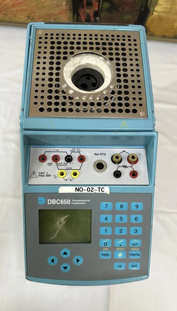 GE DRUCK DBC 650 TC temperature calibrator $1,999.00 - PicClick