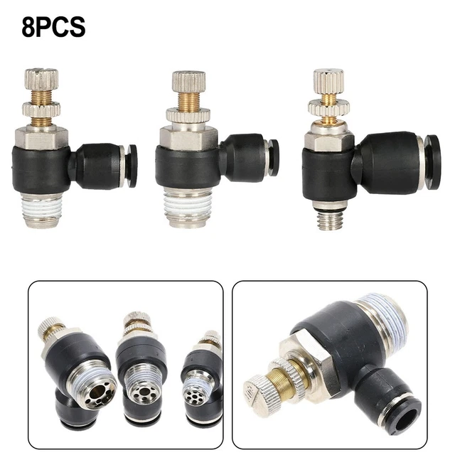 EASY INSTALLATION AIRFLOW speed control valve for pneumatic rack ...