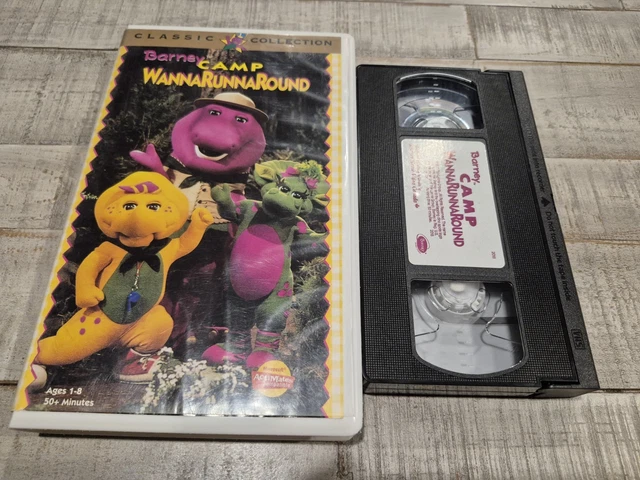 BARNEY: CAMP WANNARUNNAROUND (VHS, 1997) $16.25 - PicClick CA