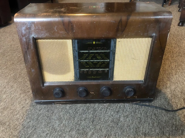 BUSH TYPE AC 11 Valve Radio Vintage WORKING £55.00 - PicClick UK