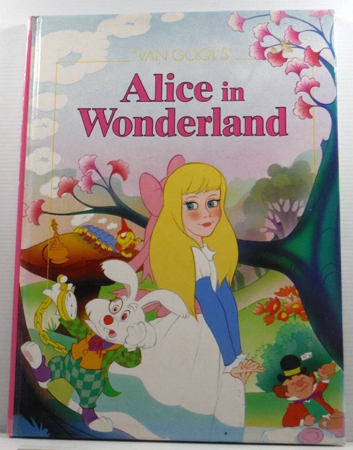 VAN GOOL'S ALICE in Wonderland vintage hardcover children's picture ...