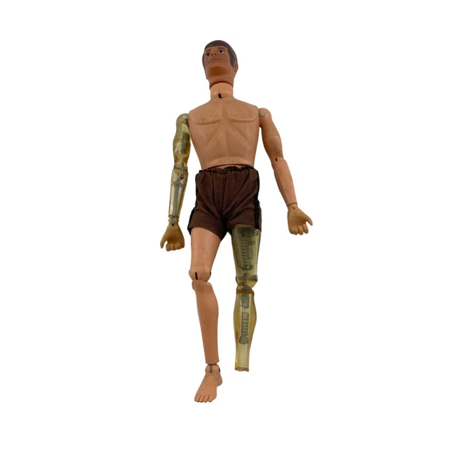 VINTAGE 1975 GI Joe Atomic Man Mike Power Bionic 12" with Scar Action ...