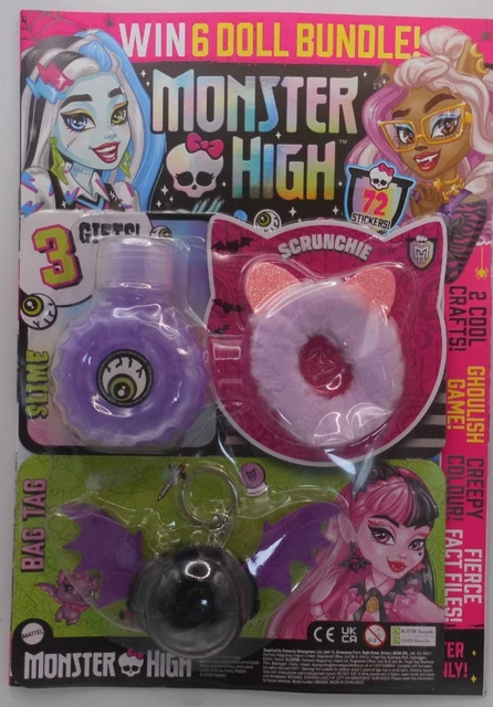 MONSTER HIGH REVUE #16 2026 Chouchou,Chauve-Souris Étiquette,Crafts ...