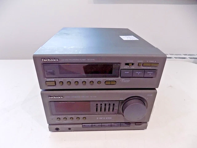 TECHNICS ST-CH9L SU-CH9 LW/MW/FM Stereo Tuner & Integrated Amplifier ...