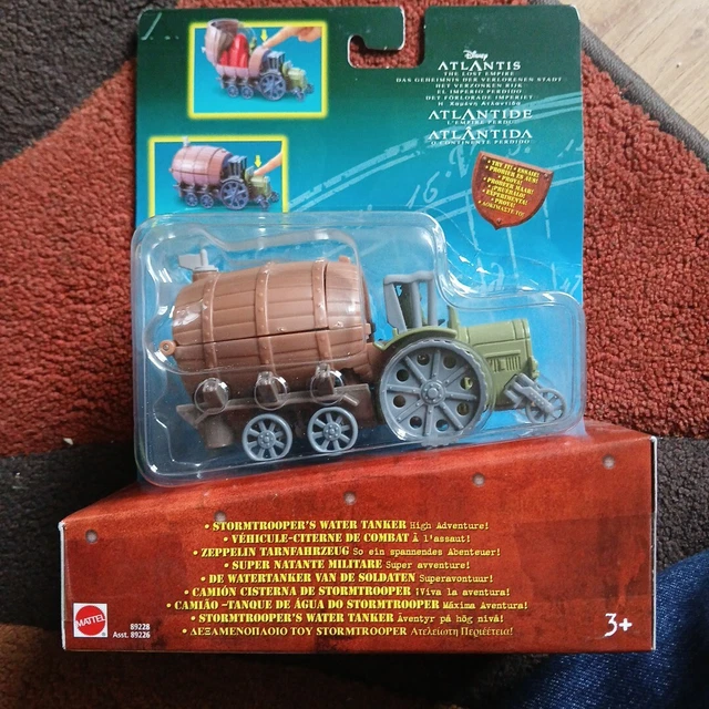 MATTEL DISNEY ATLANTIS Stormtroopers Water Tanker Action Figure 89228 £ ...