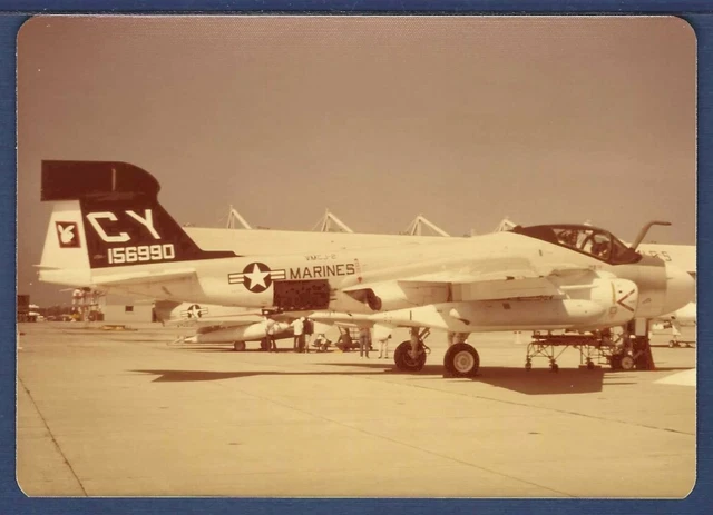 USMC EA-6A INTRUDER Electronic Warfare Jet of VMCJ-2 BuNo. 156990 $4.00 ...