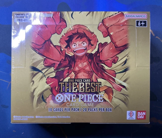 ONE PIECE TCG - PRB-01 Premium Booster Box The Best - English - Sealed ...