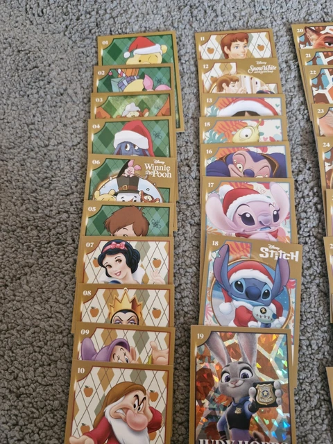 MORRISONS DISNEY CHRISTMAS Party 2025 Cards X90 unduplicated. £1.16 ...