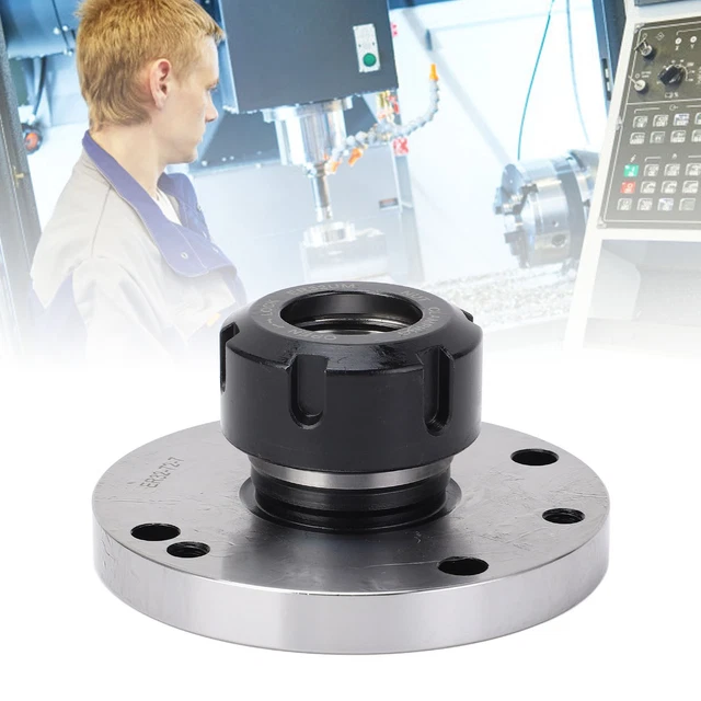 CNC COLLET CHUCK Carbon Steel Lathe Collet Chuck For Lathe Machines £41 ...