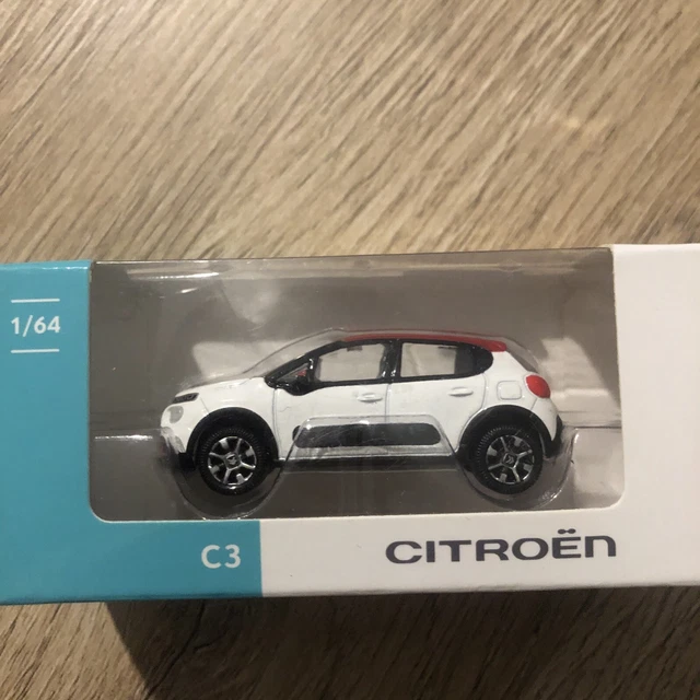 CITROEN C3 BLANC Toit Rouge 1:64 NOREV Rare Collector EUR 3,00 ...