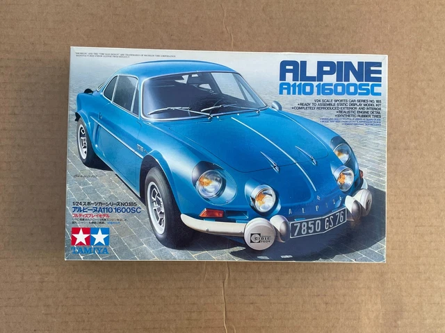 MAQUETTE ALPINE A110 1600SC Tamiya miniature voiture 1/24 model kit EUR ...