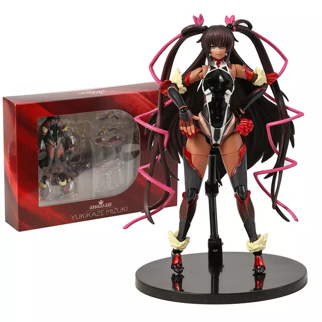 Figurine ArticulÉe Anime Native Second Axe Taimanin Asgi Yukikaze Mizuki En Pvc Dans Sa Boîte