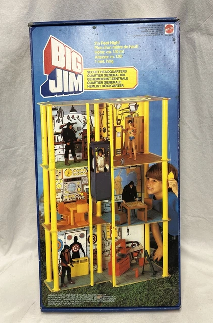 MATTEL SERIE BIG Jim Secret Headquarters quartier generale 004 Nuova ...