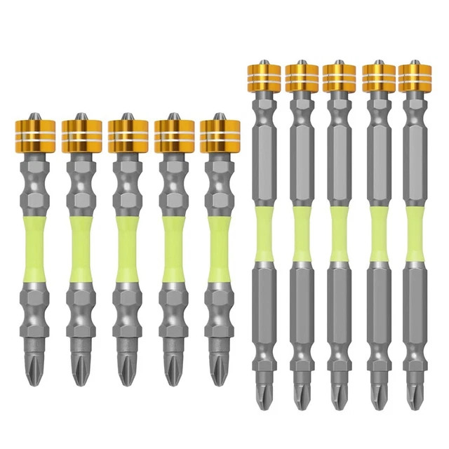 HIGH HARDNESS STEEL Magnetic Screwdriver Bits PH2 Cross Bit Driver ...