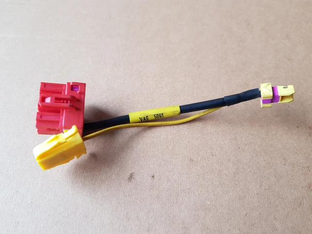 ORIGINAL VW AUDI Spezialwerkzeug Airbag Adapter VAS5061 (C12) EUR 7,90 ...