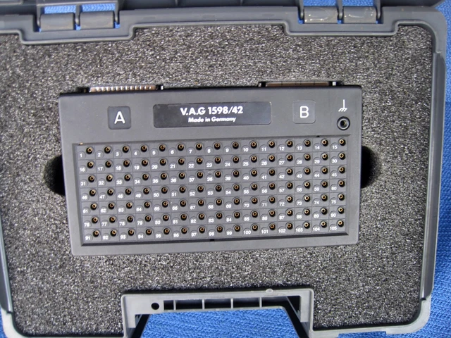 VAG 1598/42 + 1598/43~Adapterkabel + Prüfbox ~Vw~Skoda~Audi ...