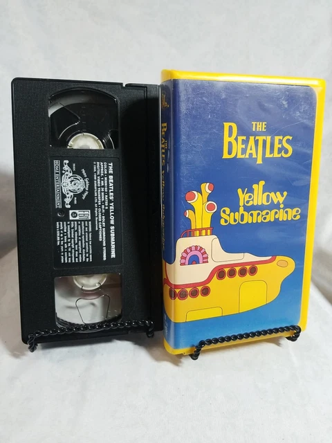 THE BEATLES: YELLOW Submarine VHS Tape Yellow Compact Clamshell 1999 £6 ...