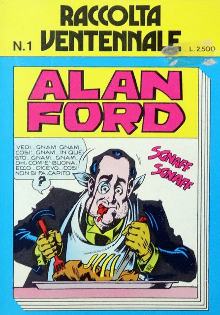ALAN FORD -RACCOLTA ventennale numero 1 in ottime condizioni EUR 8,00 ...