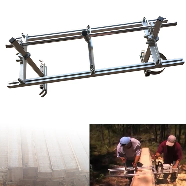 PORTABLE CHAIN SAW Mill Log Planking Lumber Cutting 14"-20"/ 24 ...