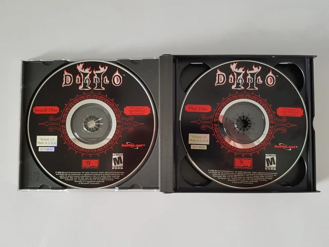 DIABLO II & Expansion Lord of Destruction PC Game 2000 CD Keys Included ...