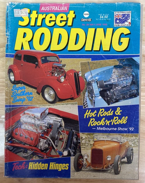 AUSTRALIAN STREET RODDING June 1992 No. 84 Vintage Magazine In OK ...