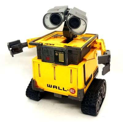 DISNEY PIXAR WALL-E Transforming Cube Robot / Pop Out Figure Thinkway ...