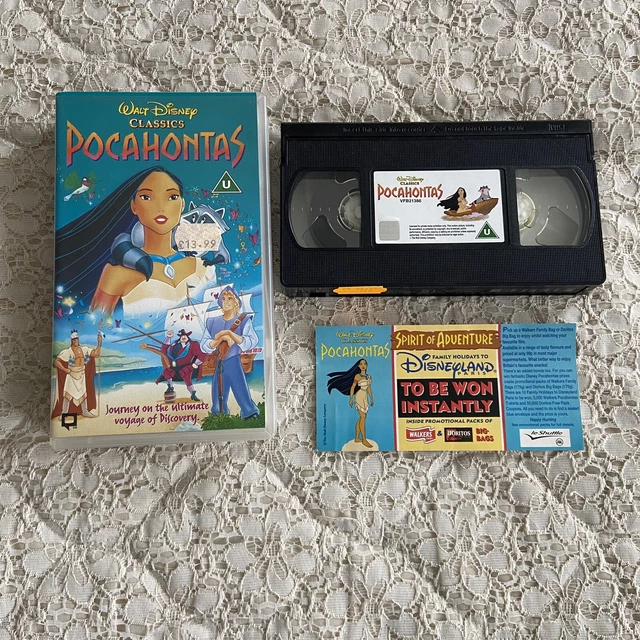 WALT DISNEY CLASSICS Pocahontas VHS Tape U Rating PAL Region £6.99 ...