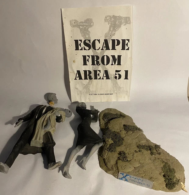 X-FILES RESIN KIT Bootleg Mulder And Scully With Original Box £25.00 ...